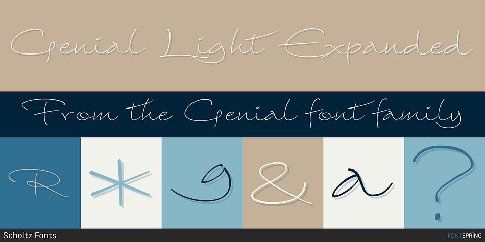 Genial Font
