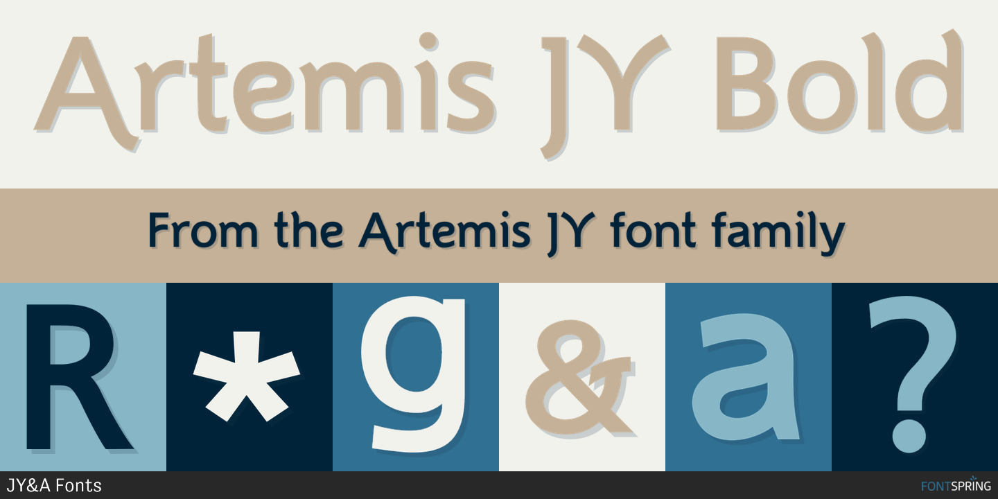 Artemis JY Bold Font