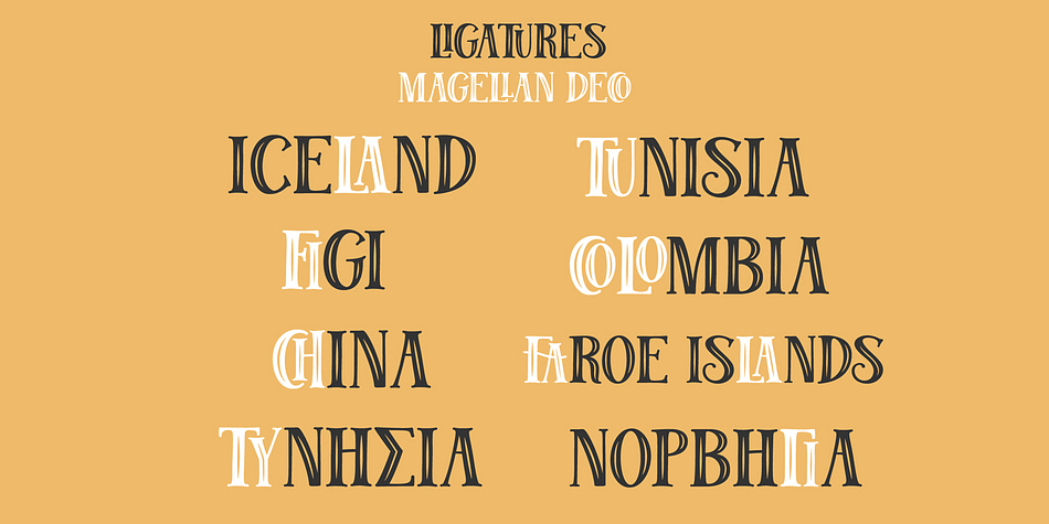 Magellan Font