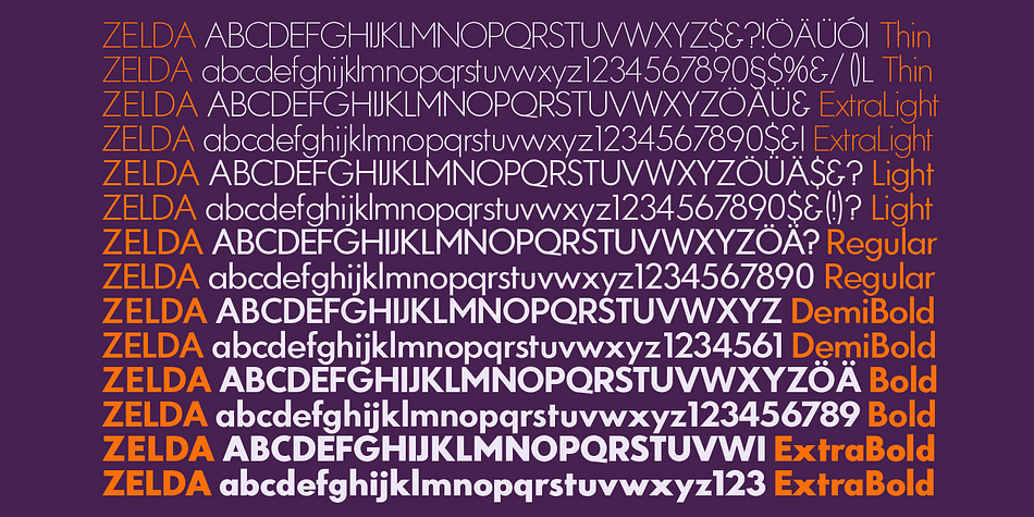 Zelda Font