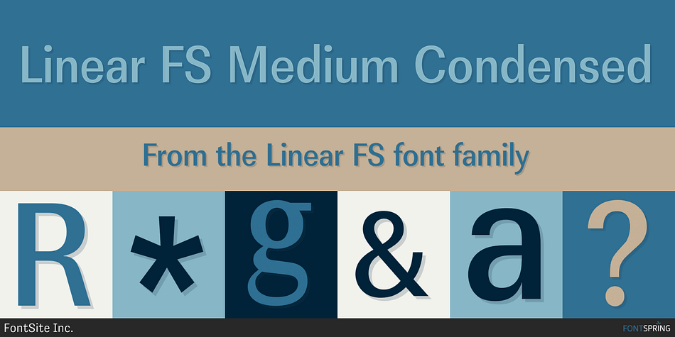 Linear FS Font