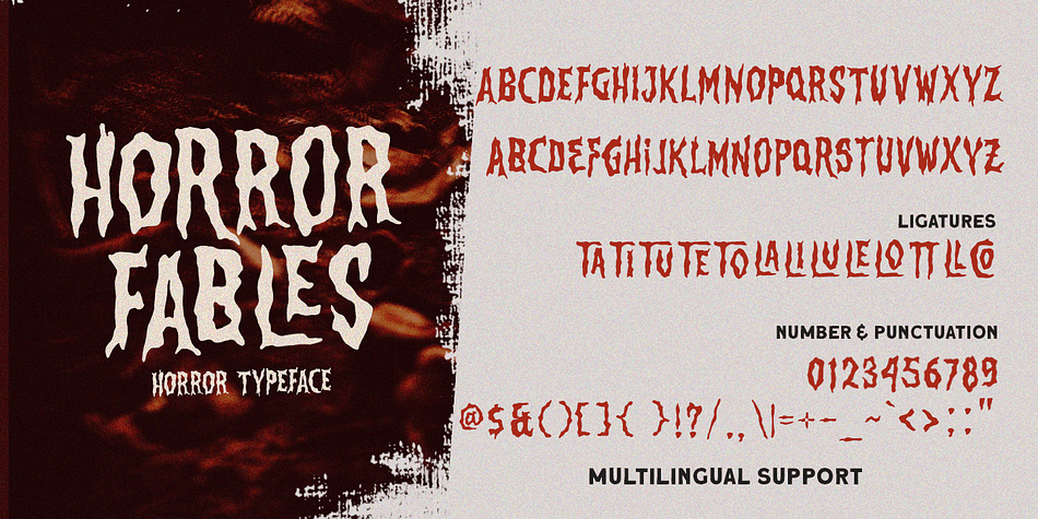 Horror Fables Font