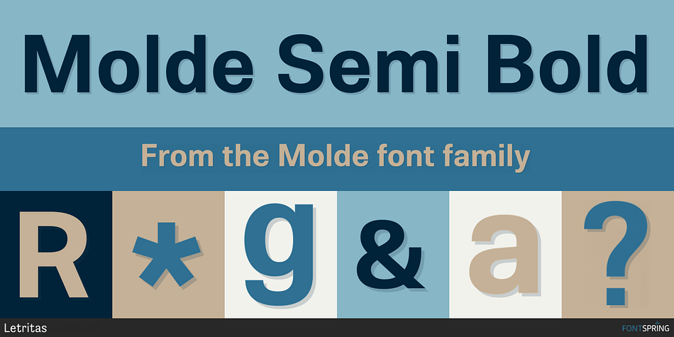 Molde Semi Bold Font