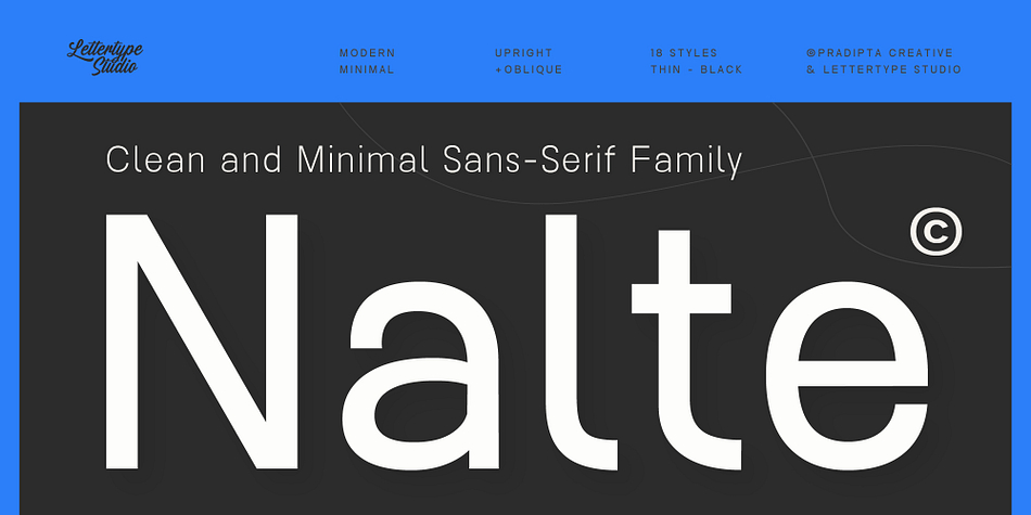 Nalte Sans Font
