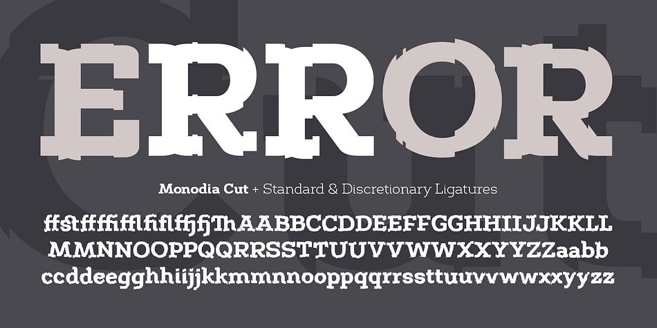 Monodia Font