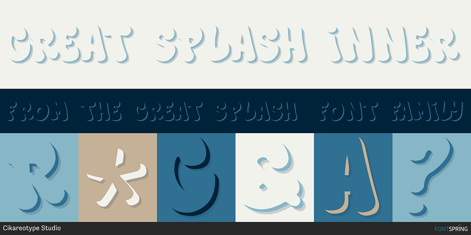 Great Splash Inner Font