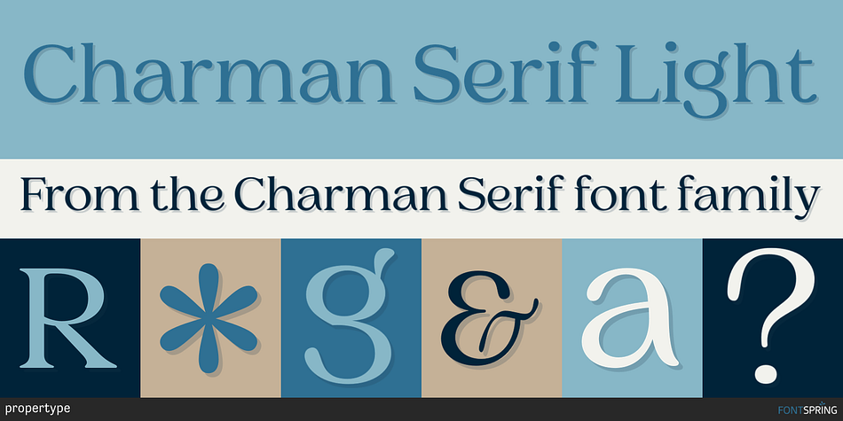 Charman Serif Light Font