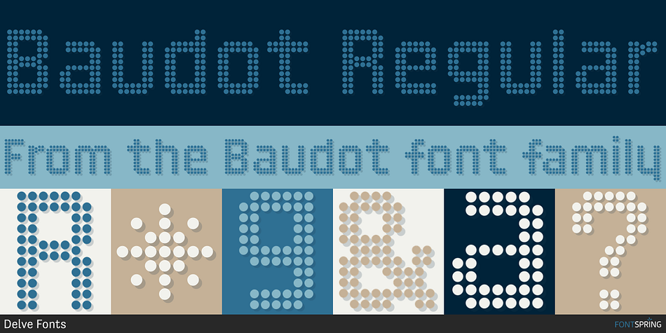 Baudot Regular Font