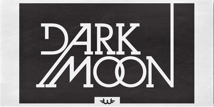 Dark Moon Serif Font