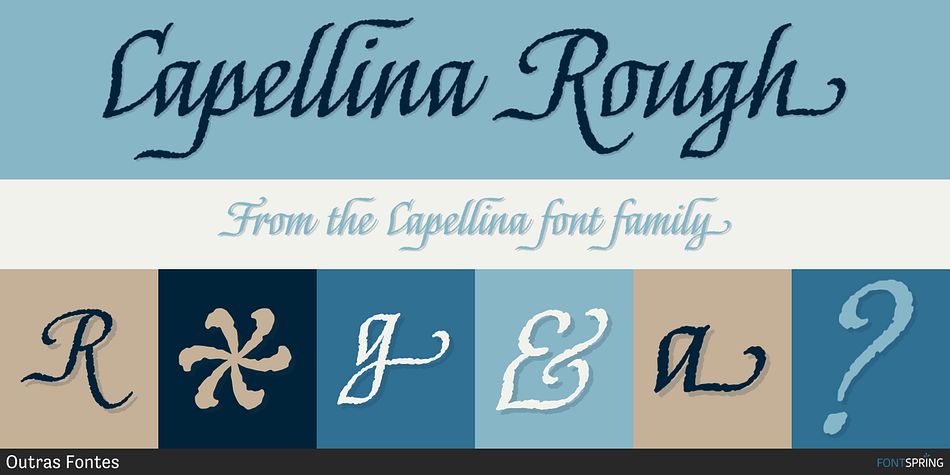 Capellina Rough Font