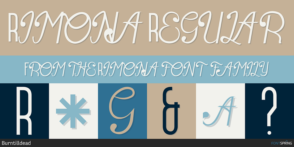 Rimona Regular Font