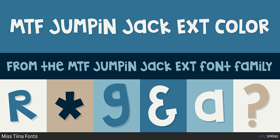 MTF Jumpin Jack EXT Color Font