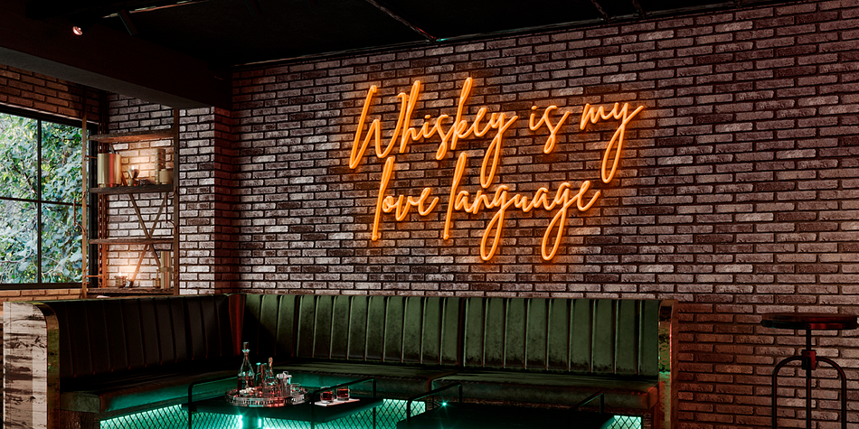 Blake Signature Font