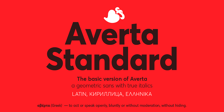 Averta Standard Extra Bold Font