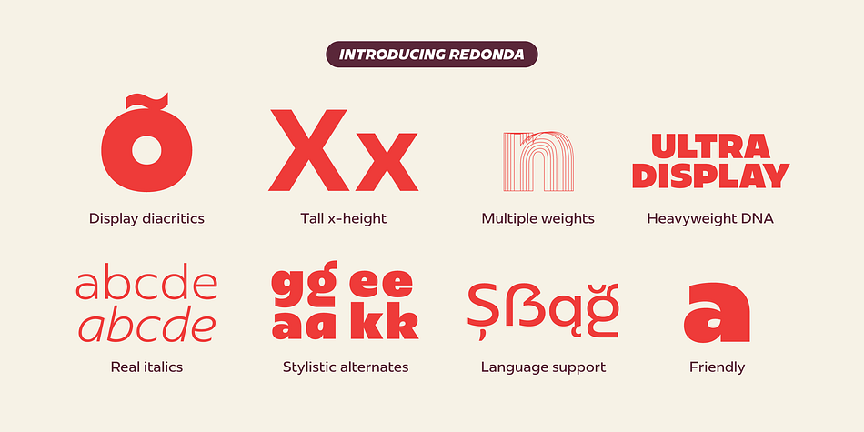 Redonda Font