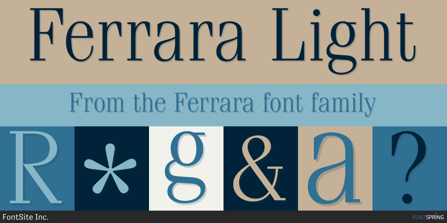 Ferrara Font