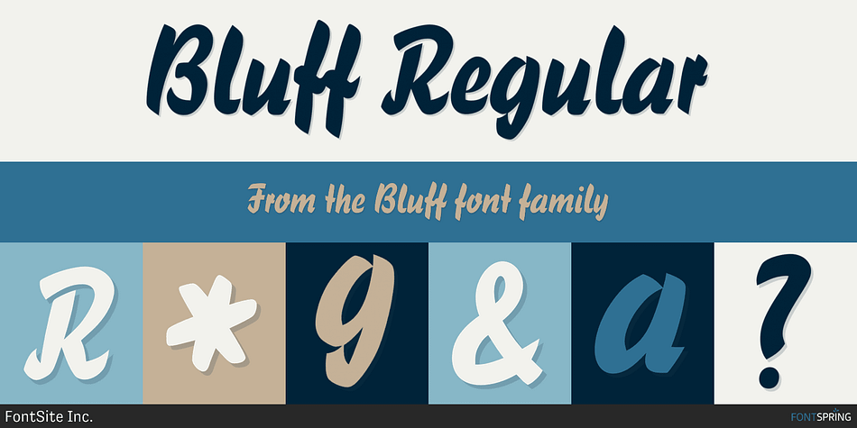 Bluff Font