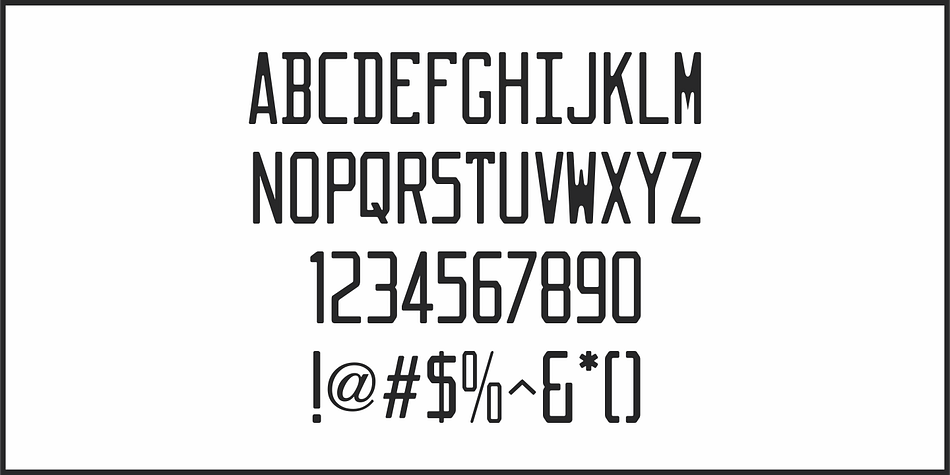 New Car Tag JNL Font