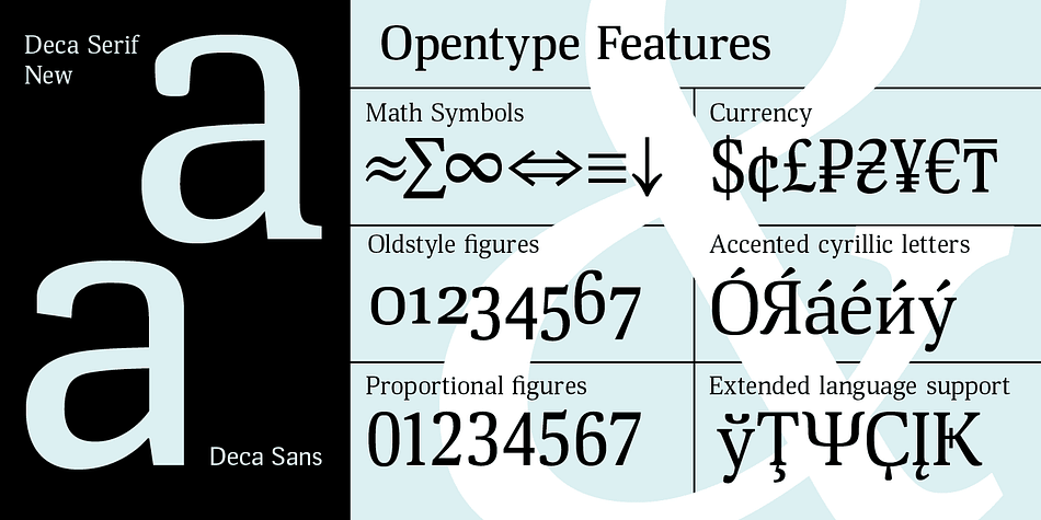 Deca Serif New Font