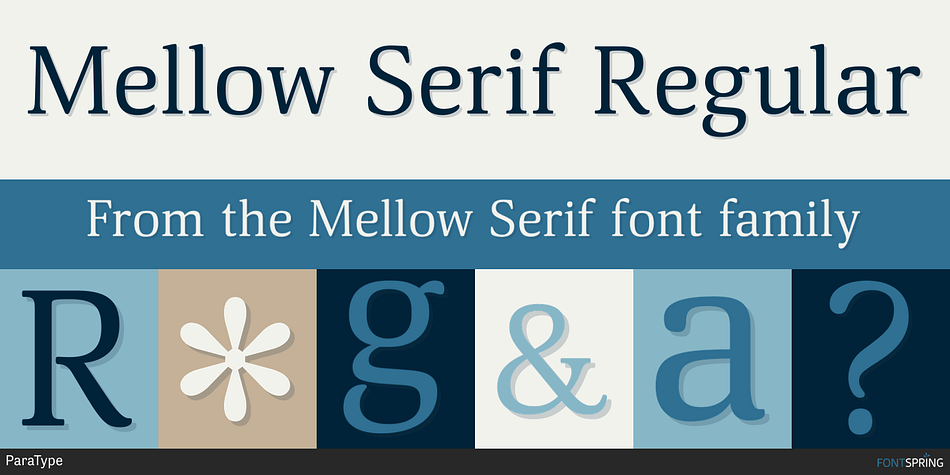 Mellow Serif Regular Font