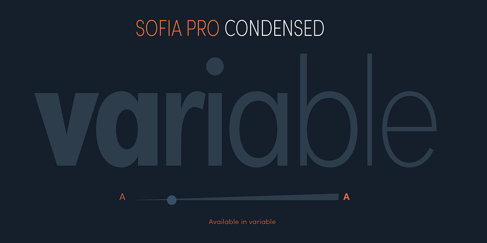 Sofia Pro Condensed Font