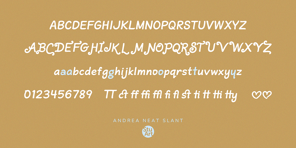 Andrea Neat Font