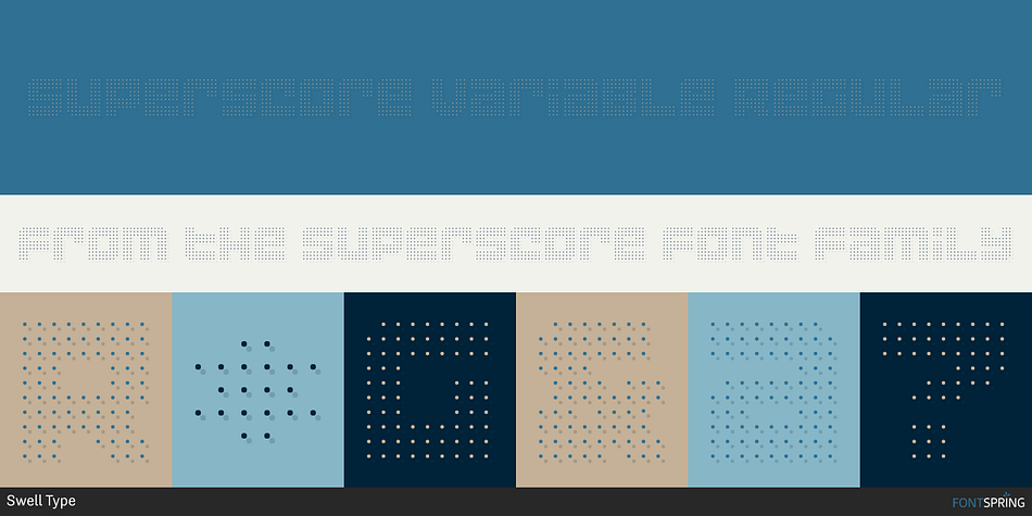 Superscore Variable Regular Font