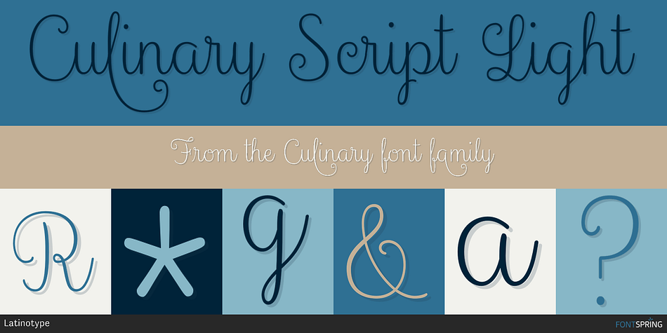 Culinary Script Font
