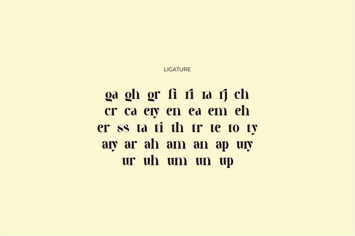 Galery Font