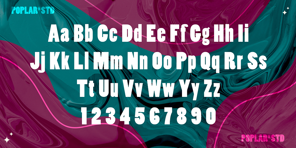 Poplar® Std Font