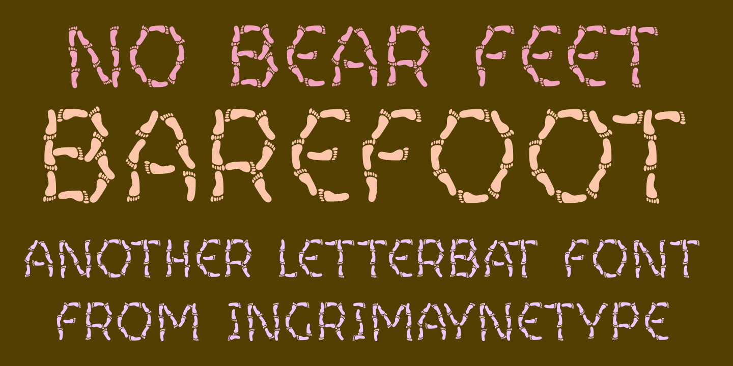 Barefoot Font