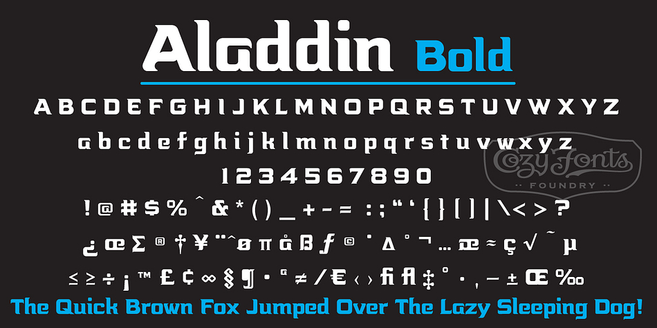 Aladdin Font