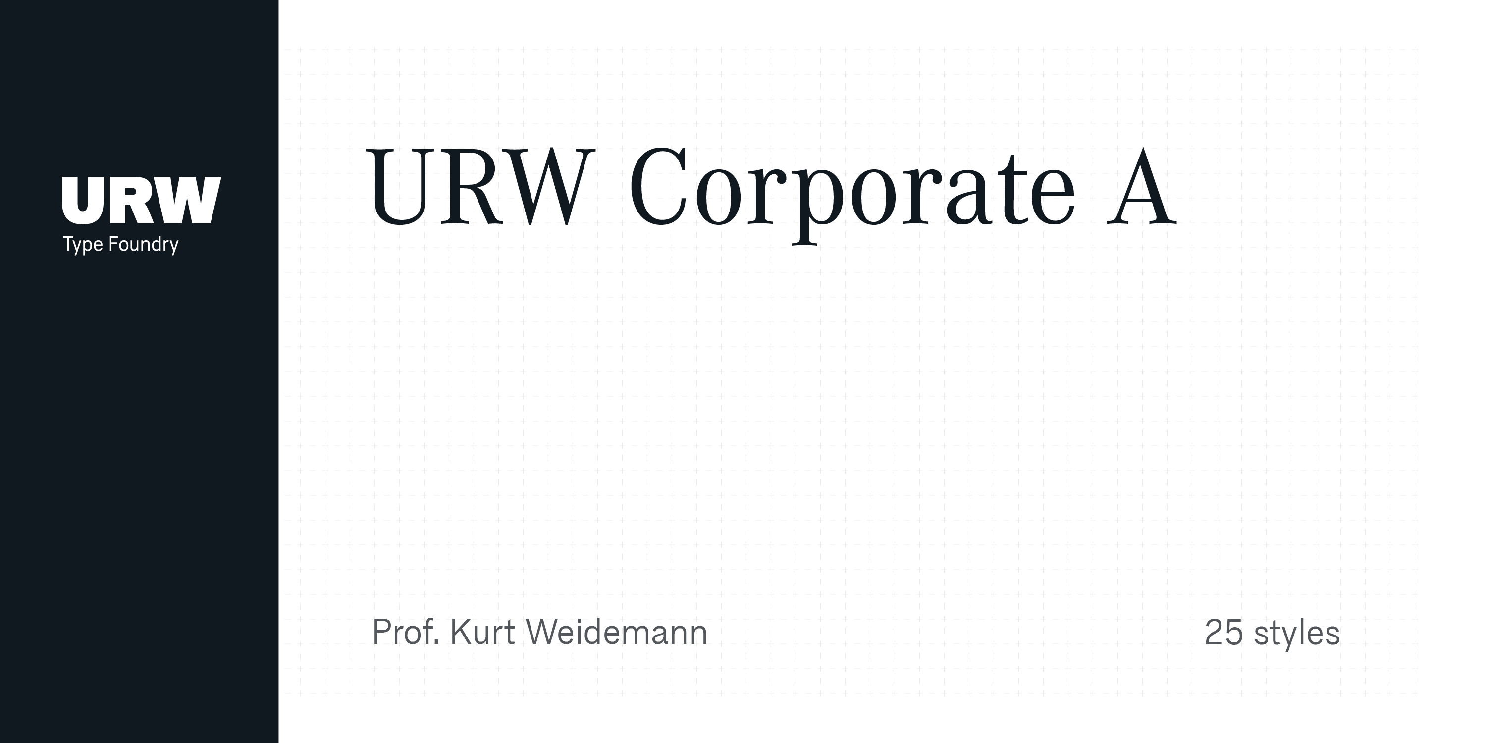 URW Corporate A Font