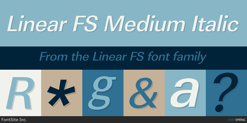 Linear FS Font