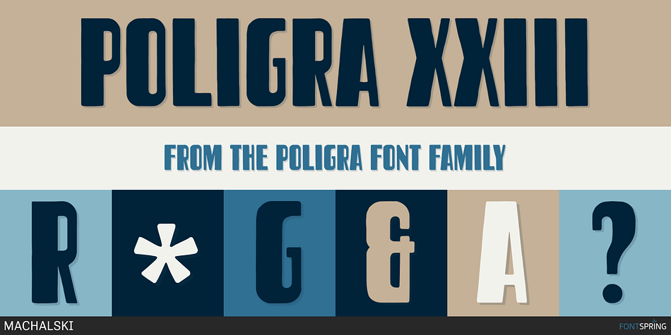 POLIGRA XXIII Font