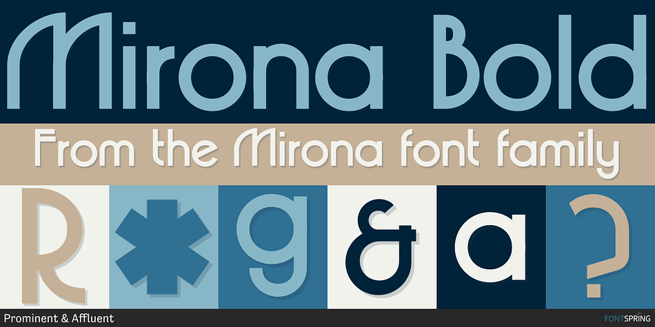 Mirona Bold Font