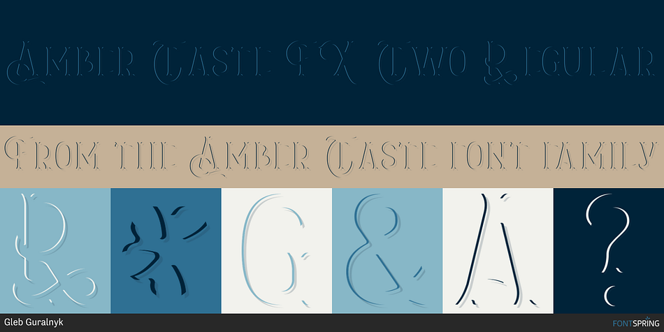 Amber Taste FX Two Regular Font