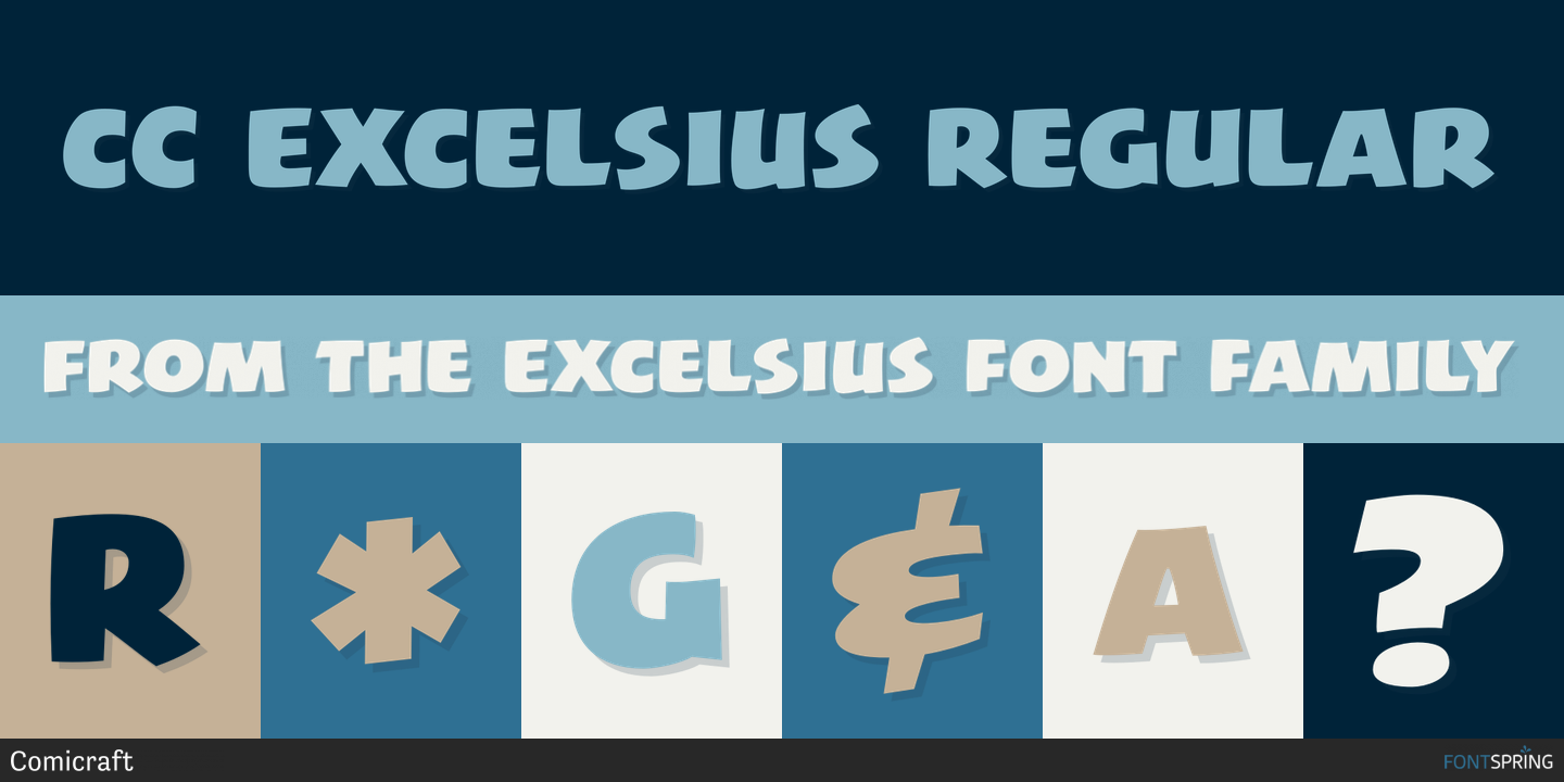 Fonts similar to Excelsius