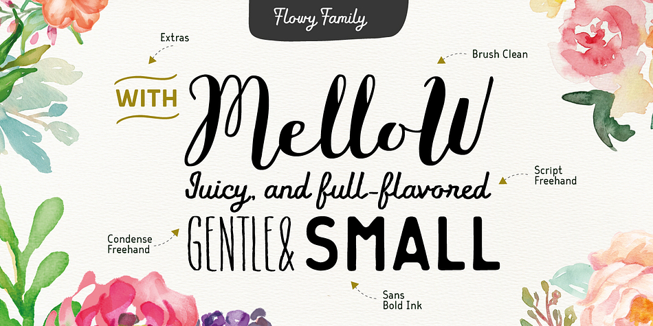 Flowy Font