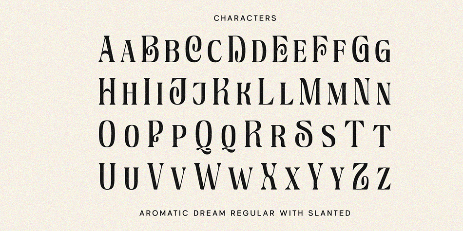Aromatic Dream Font