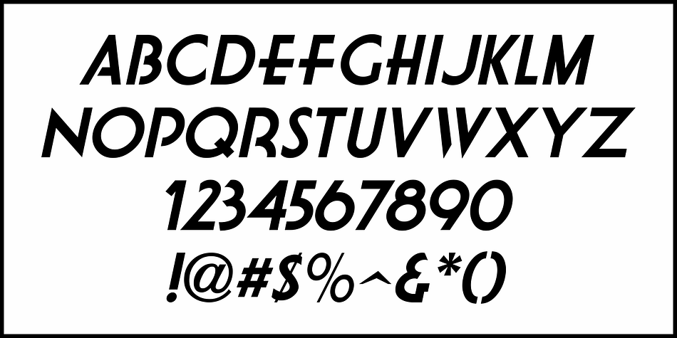 Jones Beach JNL Font