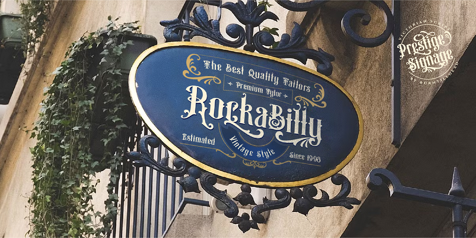 Prestige Signage Font