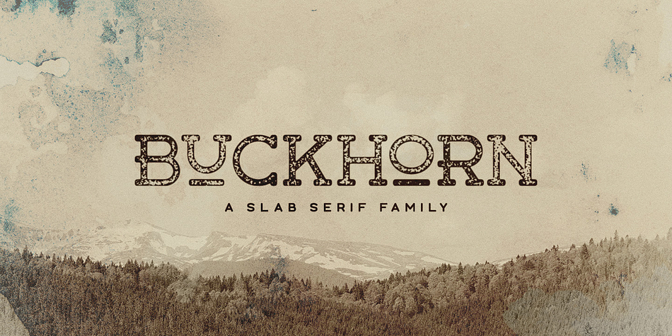 Buckhorn Font