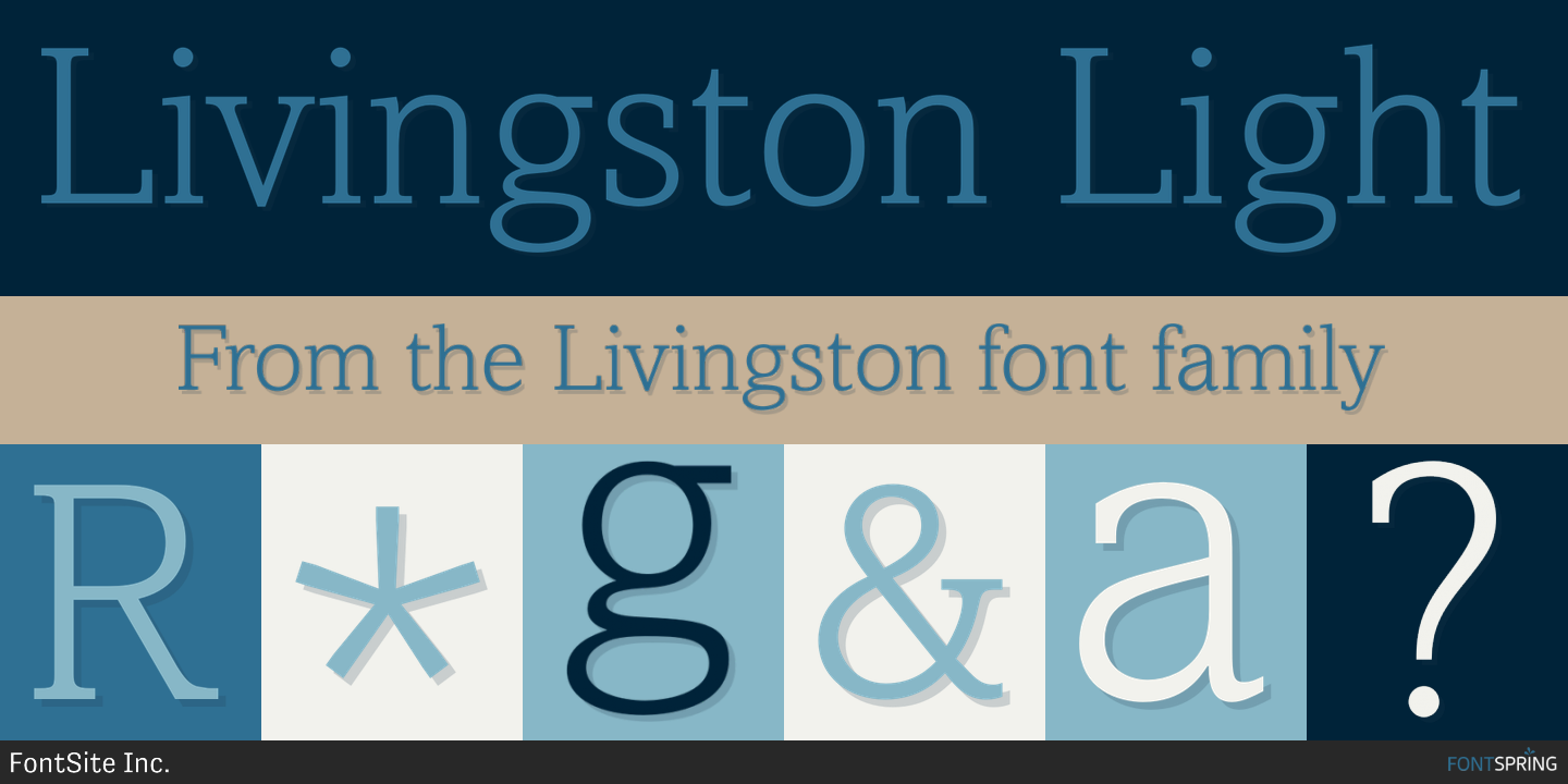 Livingston Font
