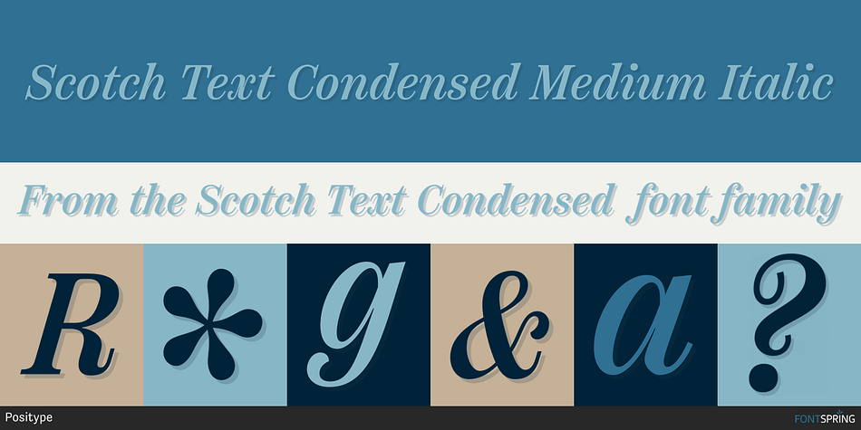 Scotch Font