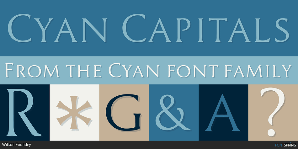 Cyan Font