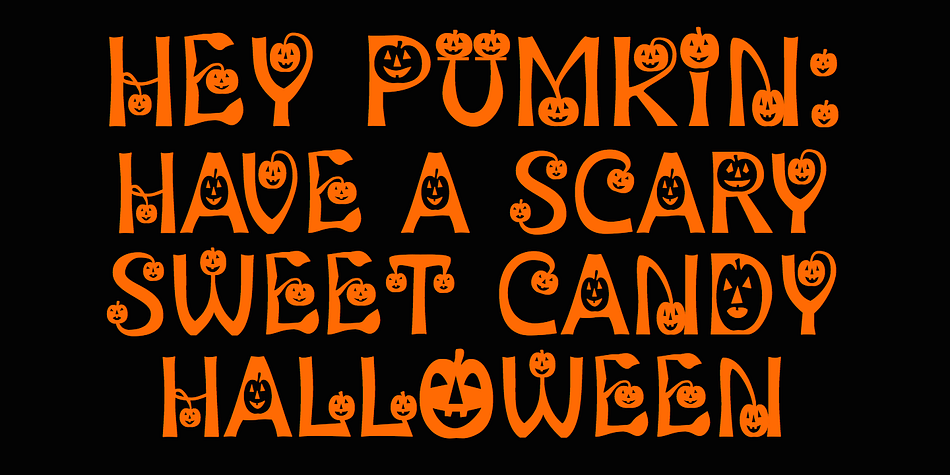 HeyPumkin Font