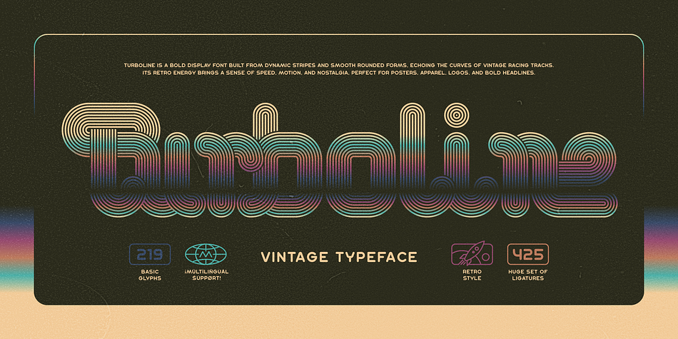 Turboline Font