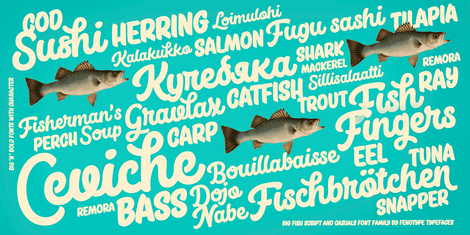 Big Fish Font