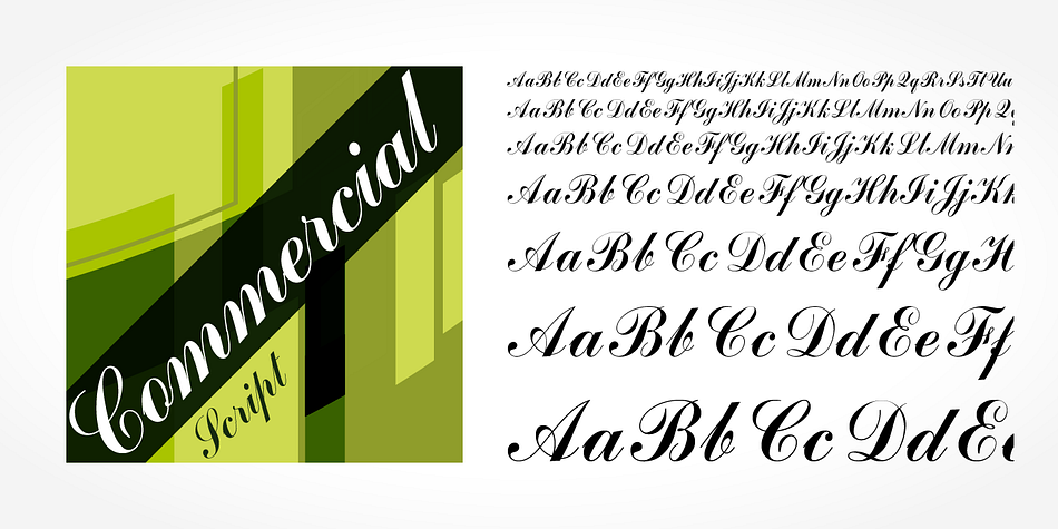 Commercial Script Pro Font